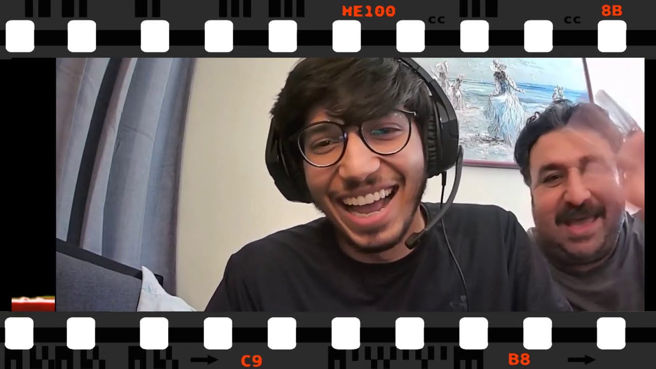 Fs baba Father on his live stream / fs baba surprised his fans - YouTube
