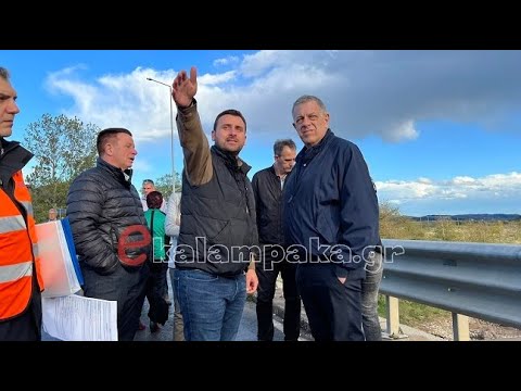 Στη γέφυρα Διάβας ο Νίκος Ταχιάος, Υφυπουργός Υποδομών & Μεταφορών ...