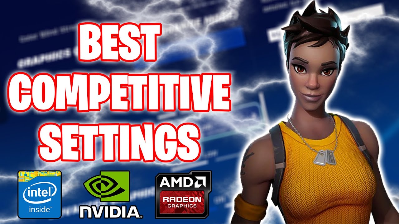 The BEST Competitive Settings in Fortnite Chapter 5! 🔧 (FPS Boost + 0 ...