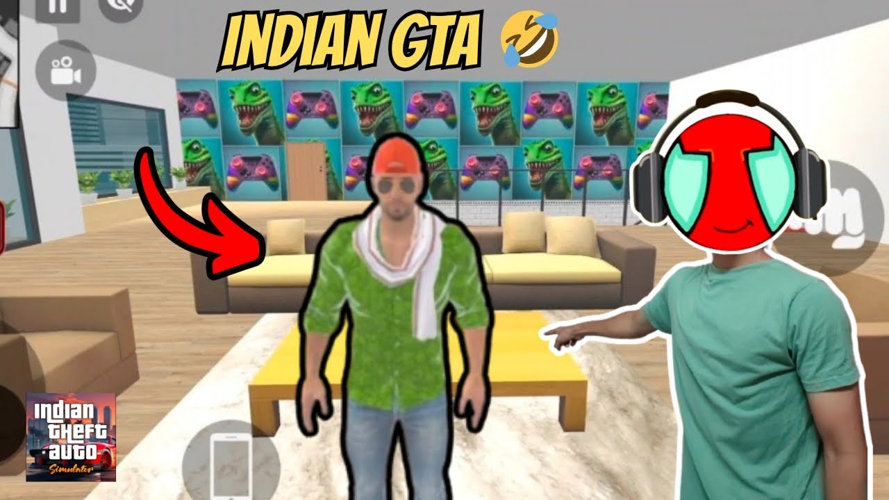This game is CRAZY 😂 | INDIAN GTA gameplay - YouTube