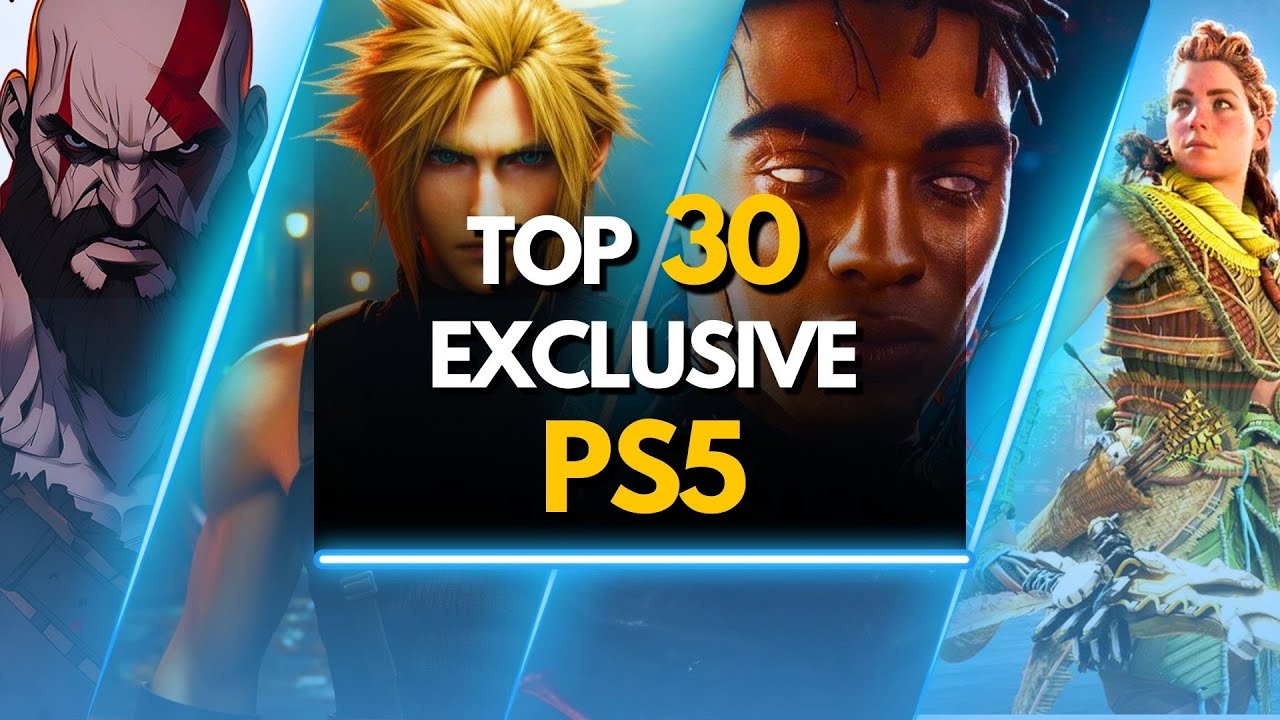 TOP 30 BEST PS5 EXCLUSIVE OF ALL TIME - YouTube