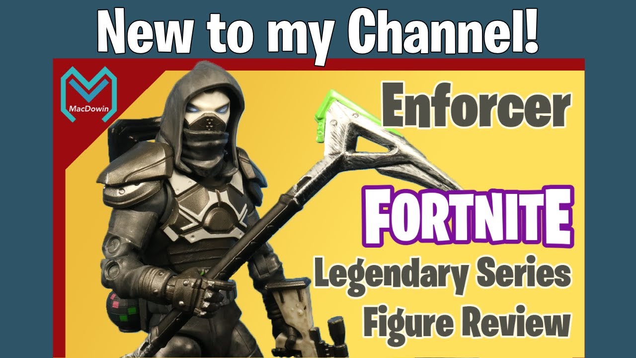 *ENFORCER LEGENDARY SERIES 2019* | 6 Inch Action Figure Review ...