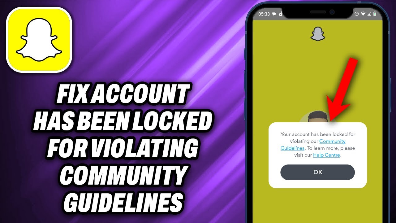 How To Fix Account Has Been Locked For Violating Community Guidelines ...
