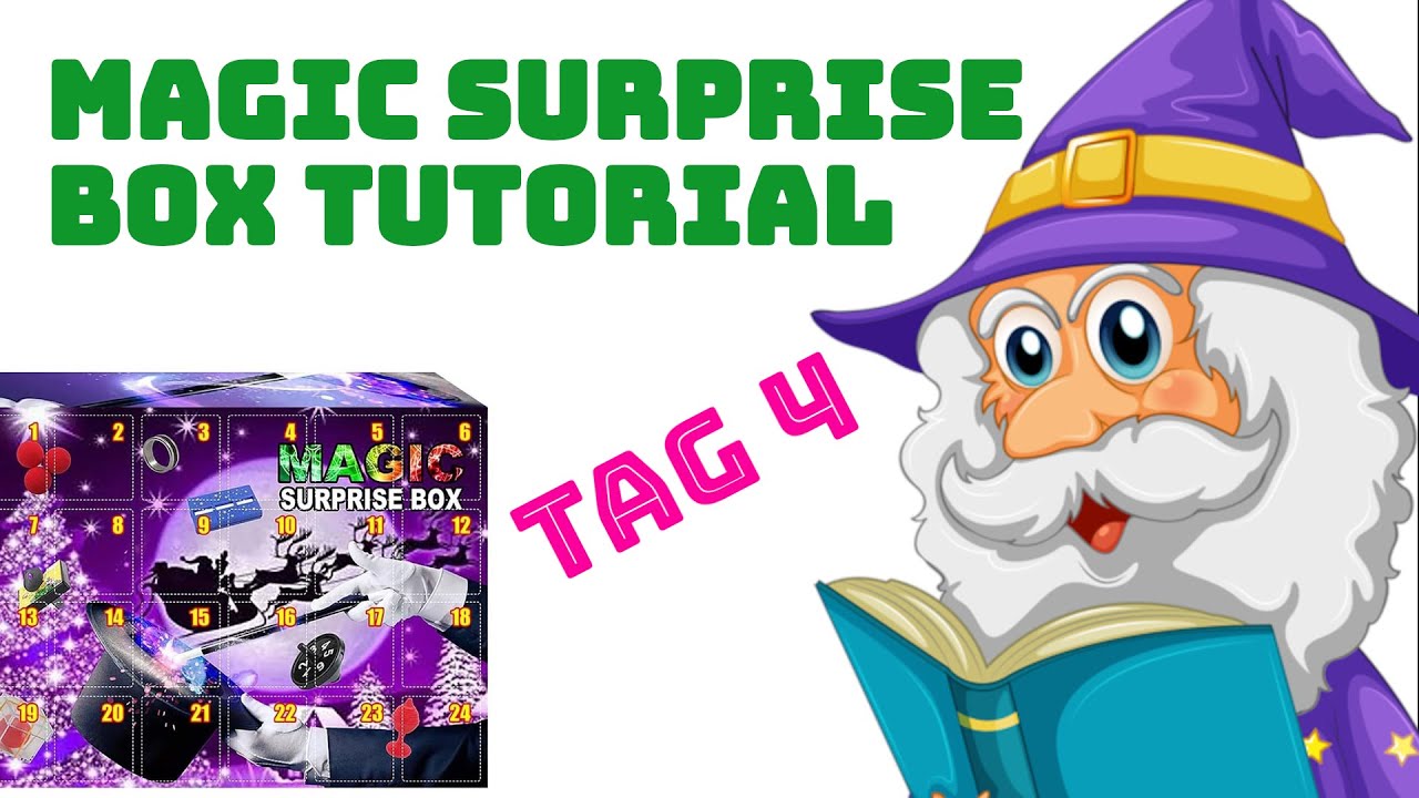 Magic Surprise Box Tutorial Tag 4 - YouTube