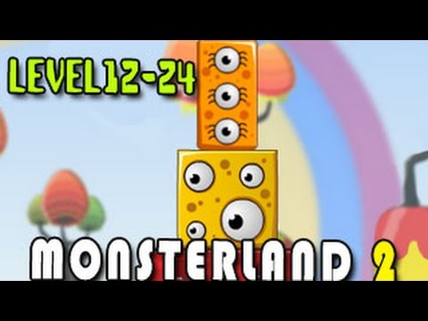 Monsterland Junior Vs Senior Walkthrouhgh Level 13-24 （Html5） - YouTube