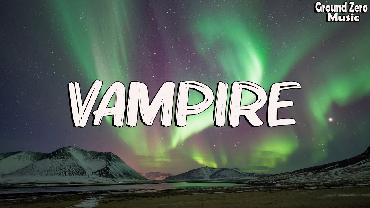 Olivia Rodrigo - vampire (Lyrics) - YouTube