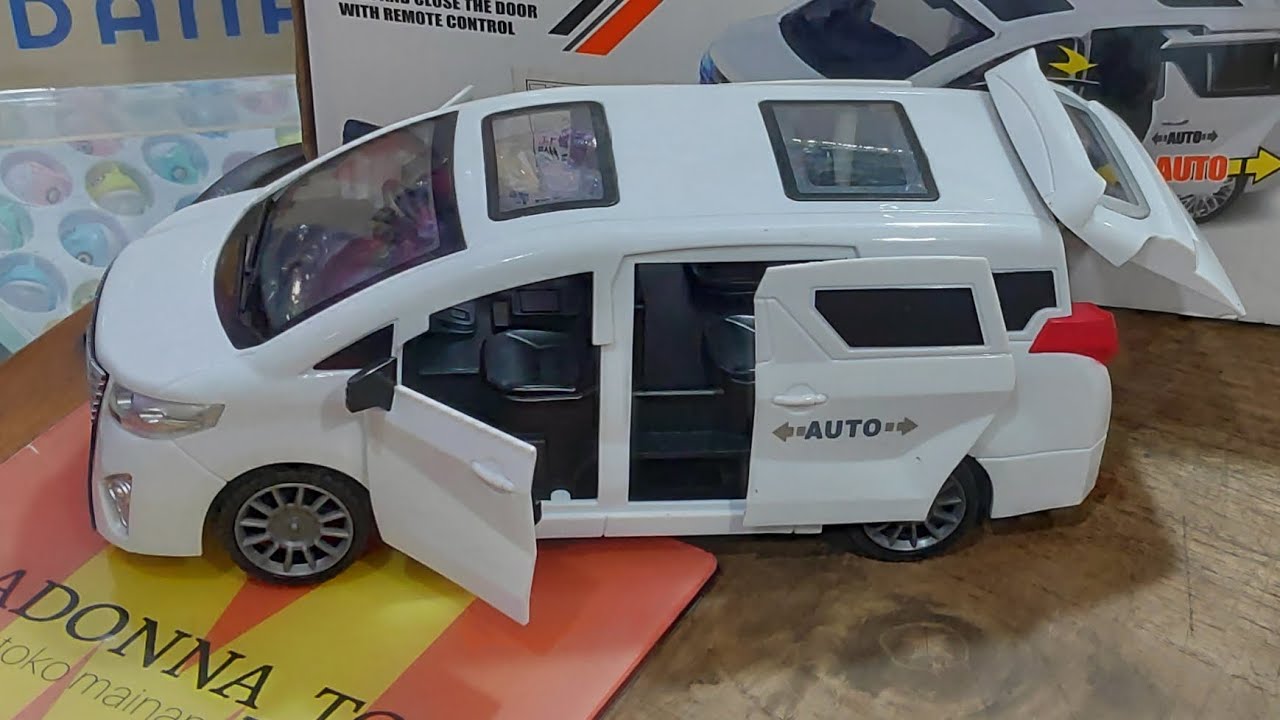 MAINAN ANAK MOBIL ALPHARD REMOT CONTROL, PINTUNYA BISA BUKA TUTUP SEMUA ...