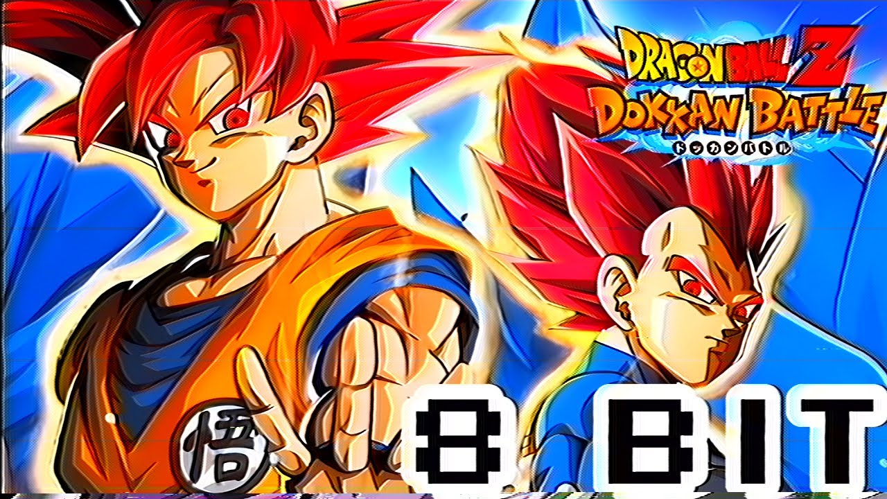 CHIPTUNE DOKKAN: LR SSG GOKU AND VEGETA (DIVINE WARRIORS WITH INFINITE ...