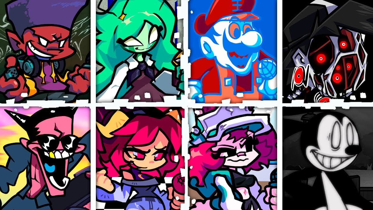 2HOT but Every Turn a Different Character Sings 🎶⚡ (FNF OFFICIAL UPDATE ...