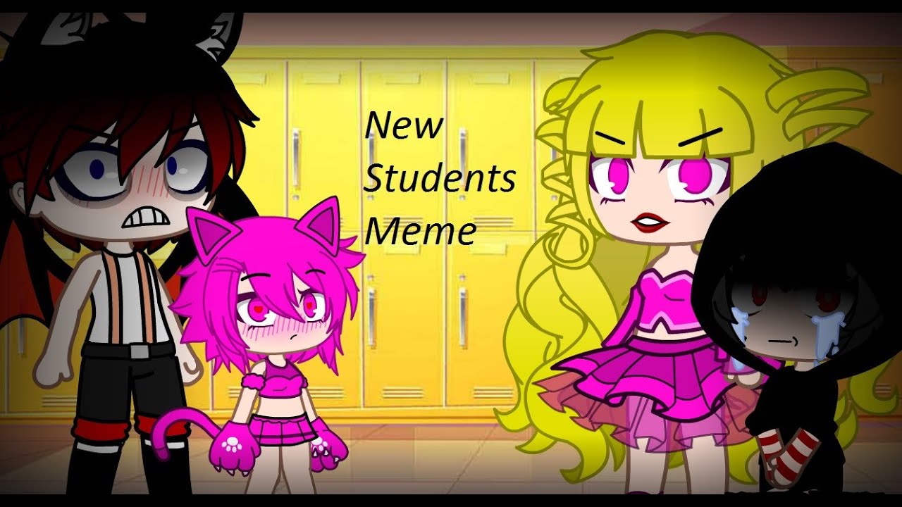 New Students Meme {GACHA CLUP} - YouTube