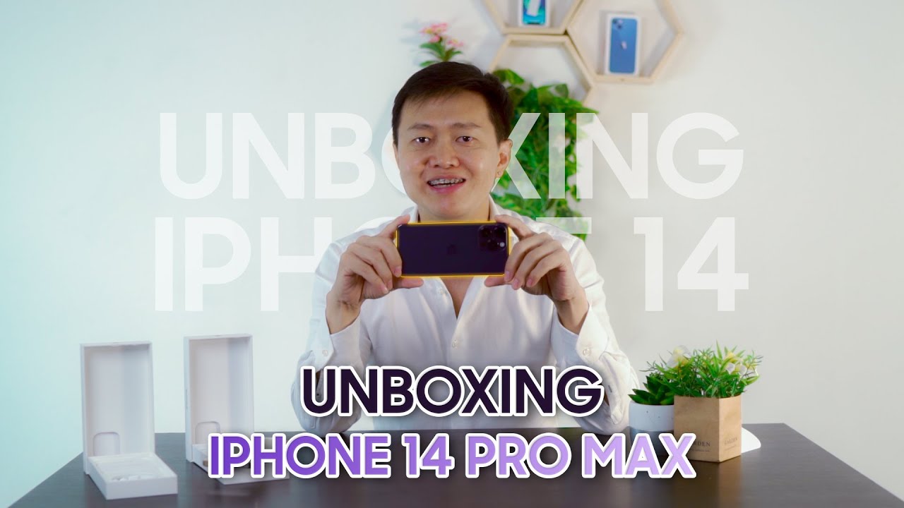 UNBOXING IPHONE 14 PRO MAX + FITUR DYNAMIC ISLAND...WOOWW !!! - YouTube