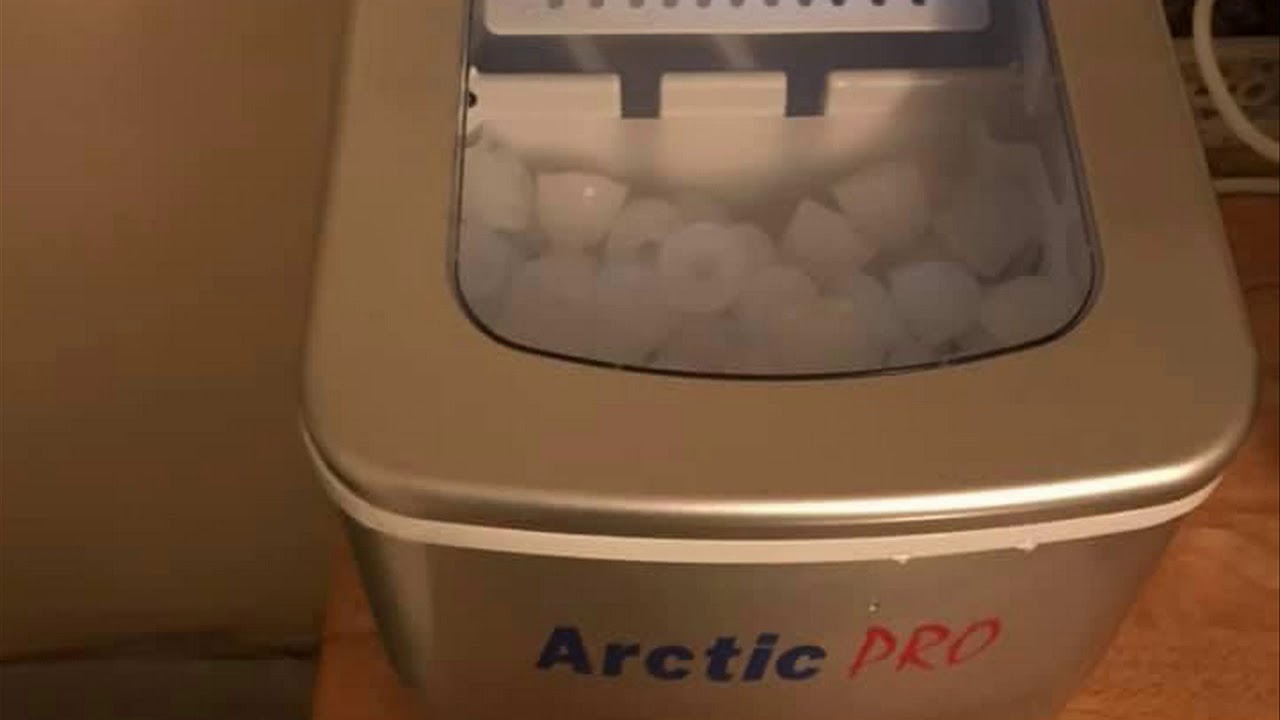 Portable Digital Ice Maker Machine by Arctic Pro Review - YouTube