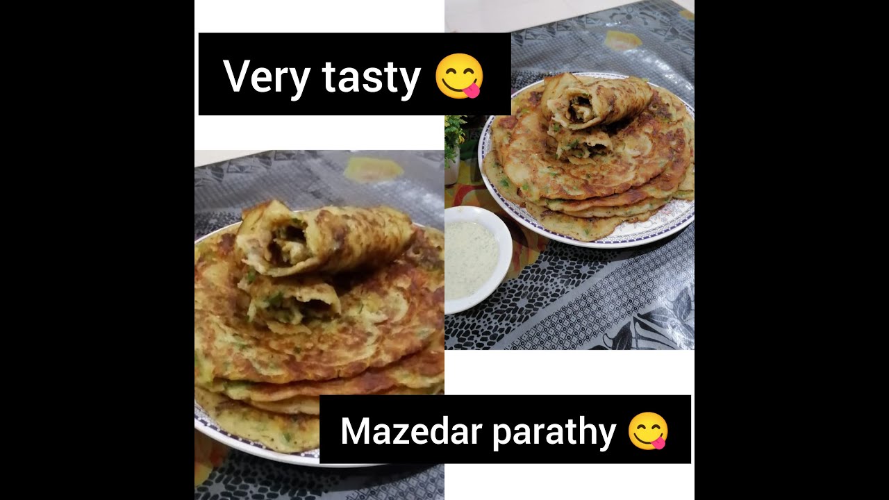 cooking recipes || mazedar recipes || liquid dough paratha - YouTube