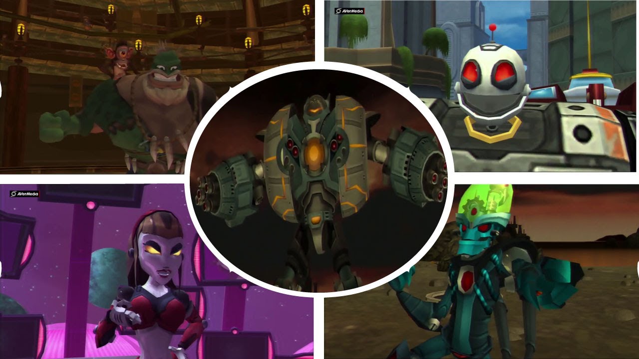 [FR] Ratchet & Clank 3 HD - Tous les boss / All bosses - YouTube