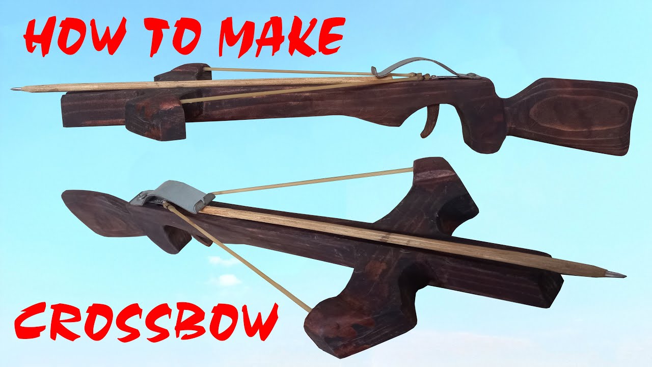 CRAZY Powerful Crossbow - YouTube