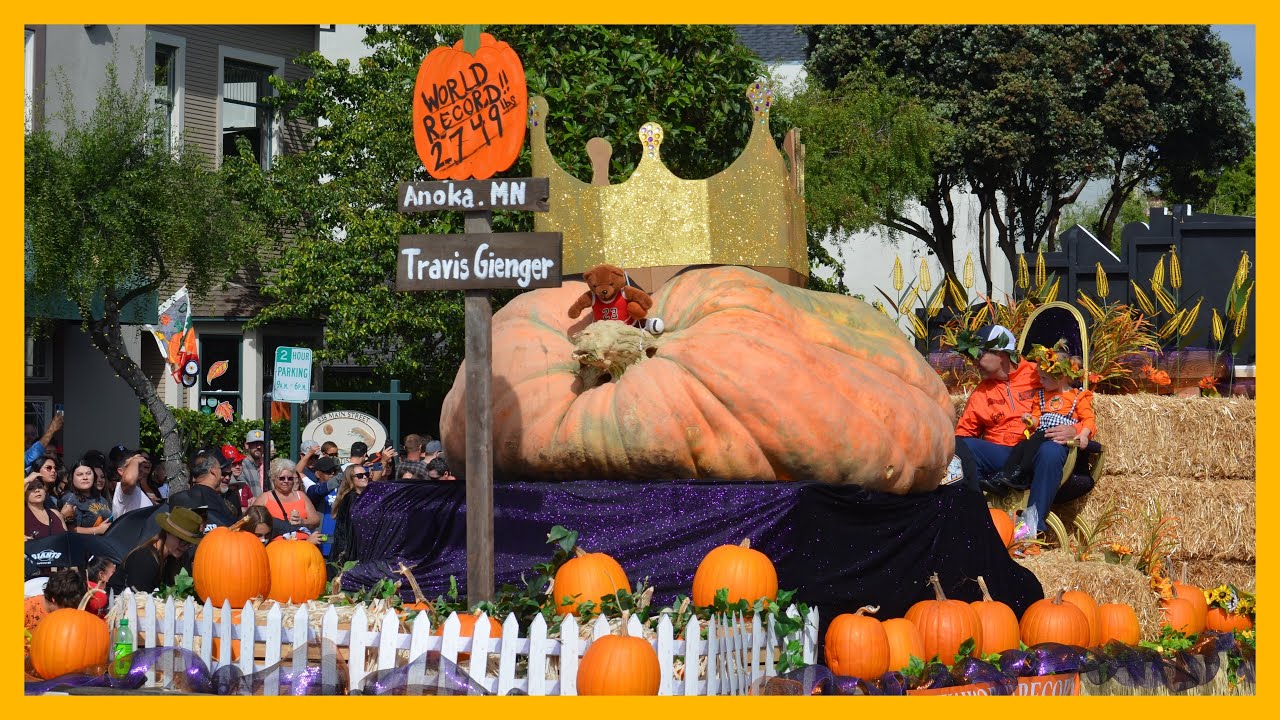 Great Pumpkin Parade, Half Moon Bay, CA - YouTube
