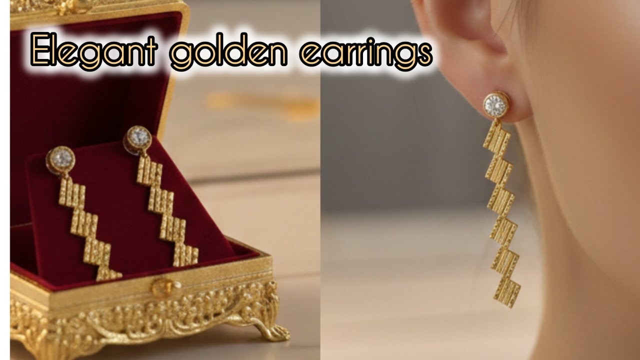 "DIY:Elegant Pipe Bead Earrings! Step-by-Step Tutorial Master the Art ...