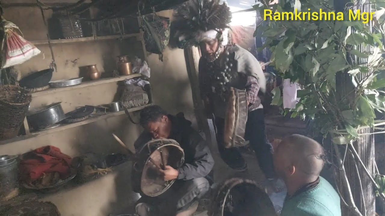 Shaman culture in the magar community ll Rural people culture ll ...