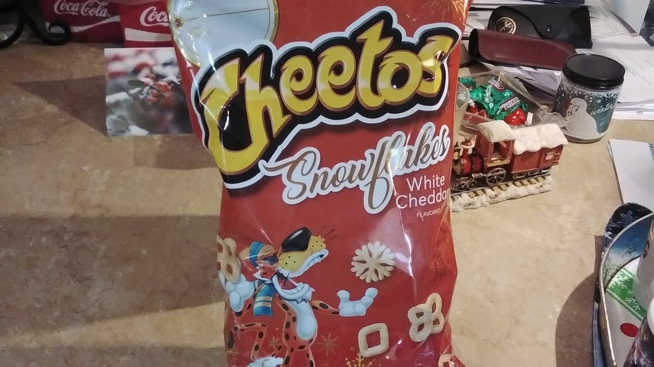 Merry Christmas! LIMITED EDITION Cheetos Snowflakes! - YouTube