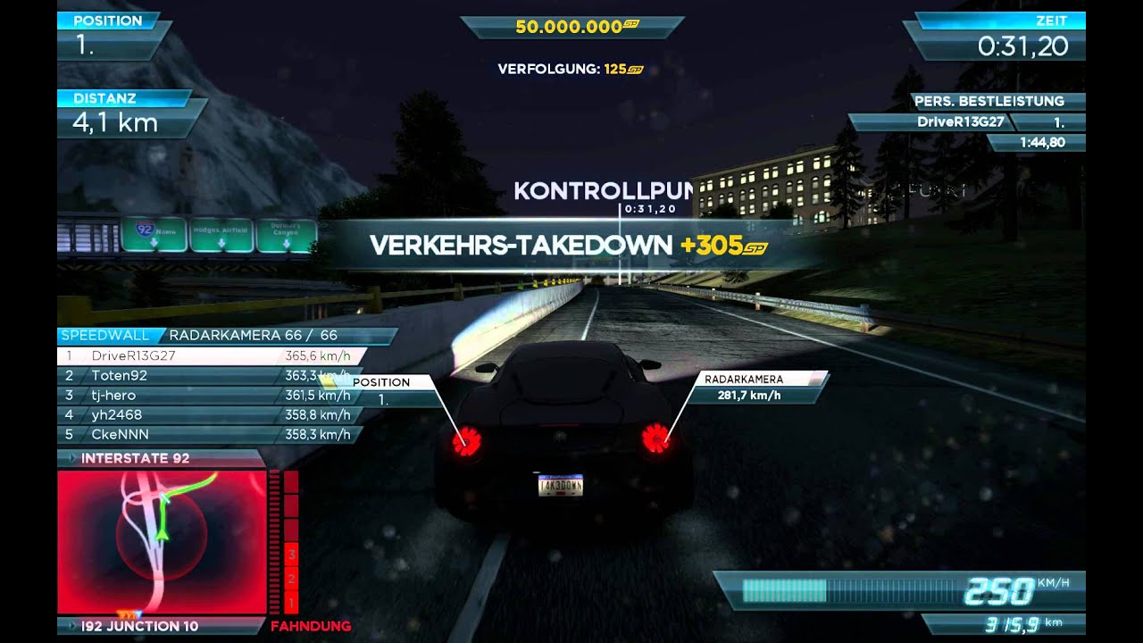 NFS Most Wanted 2012: Alfa Romeo 4C Concept - Arch Enemies (#002) - YouTube