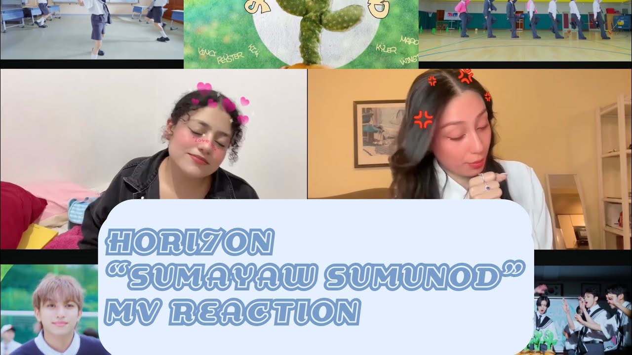 Hori7on “Sumayaw Sumunod” MV Reaction - YouTube