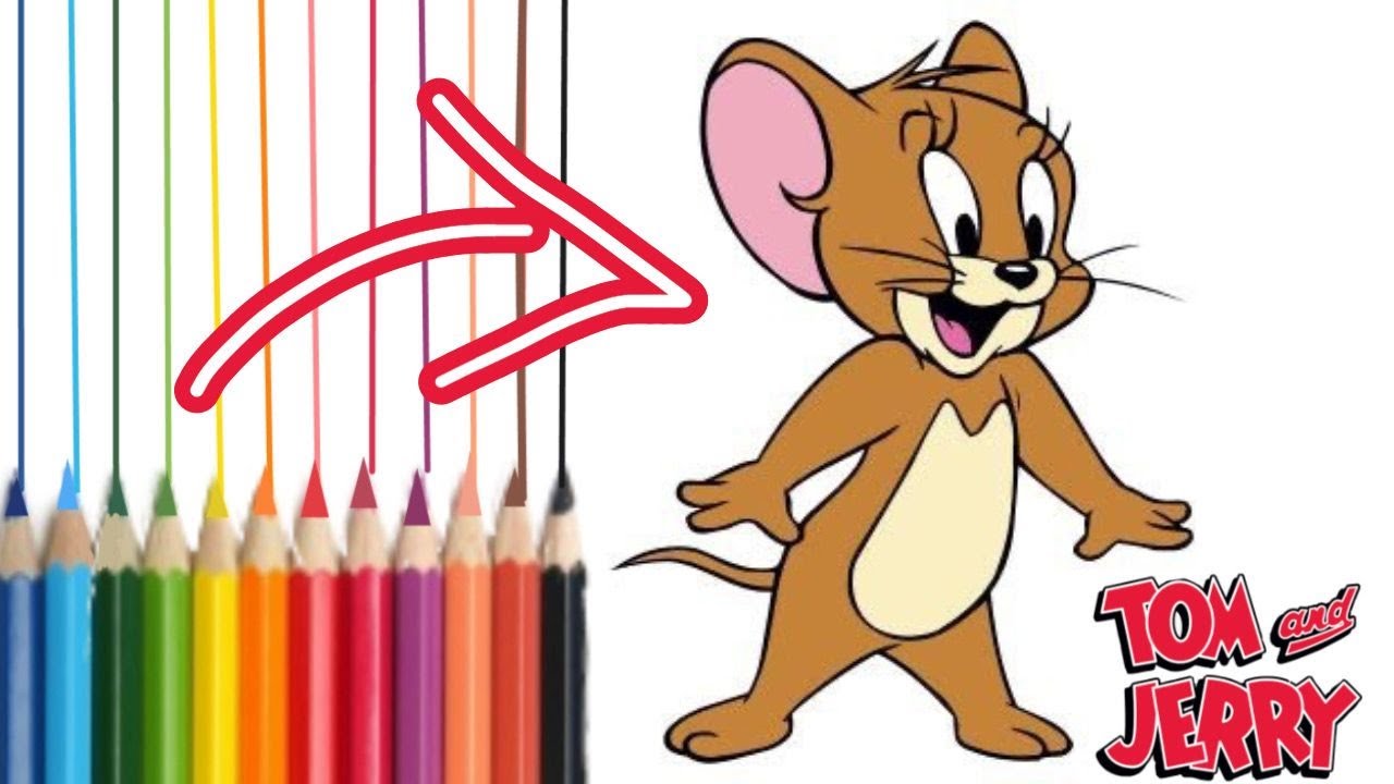 How to Draw Cute Jerry | Tom and Jerry | Easy DIY - YouTube