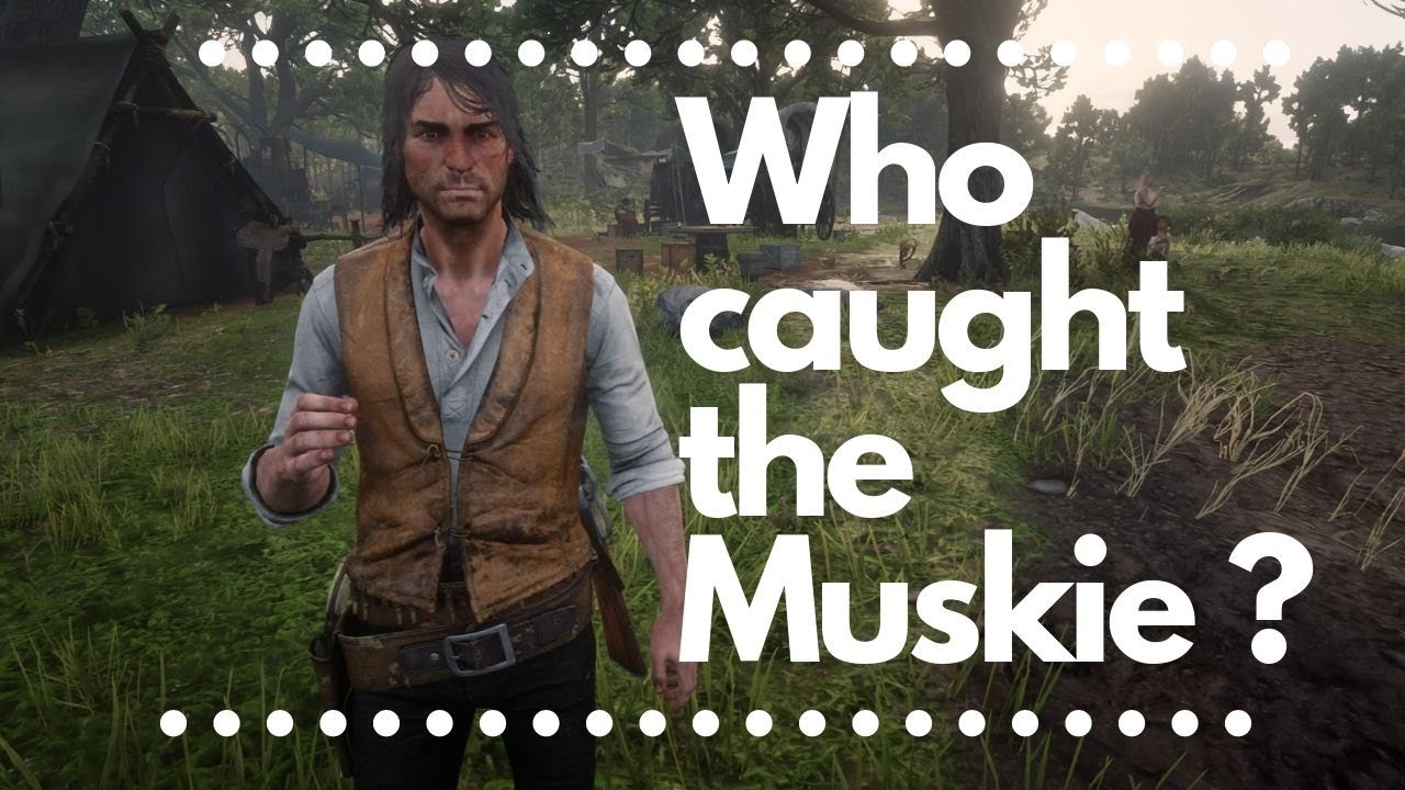 Arthur Morgan Catches the Legendary Muskie Red Dead Redemption 2 ...