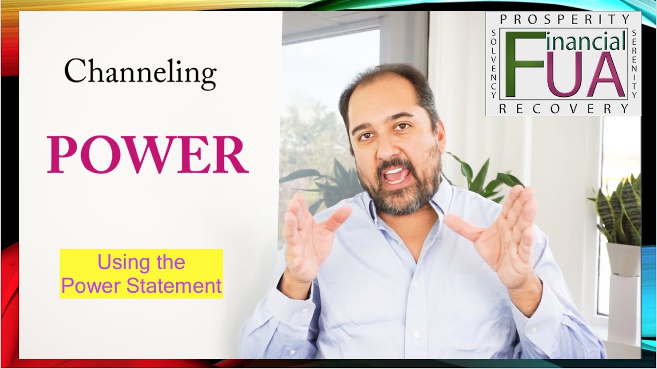 How to channel ⚡️POWER ⚡️ toward any Goal, Vision or Action! 💥 (Using ...