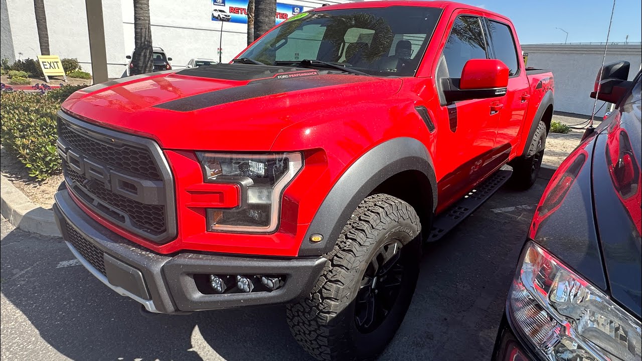 2018 Ford F-150 Raptor Horn - YouTube