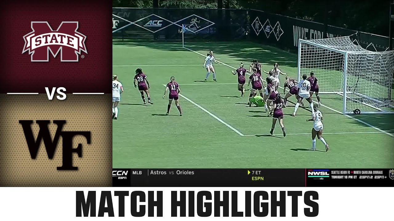 Mississippi State vs. Wake Forest Match Highlights | 2024 ACC Women's ...