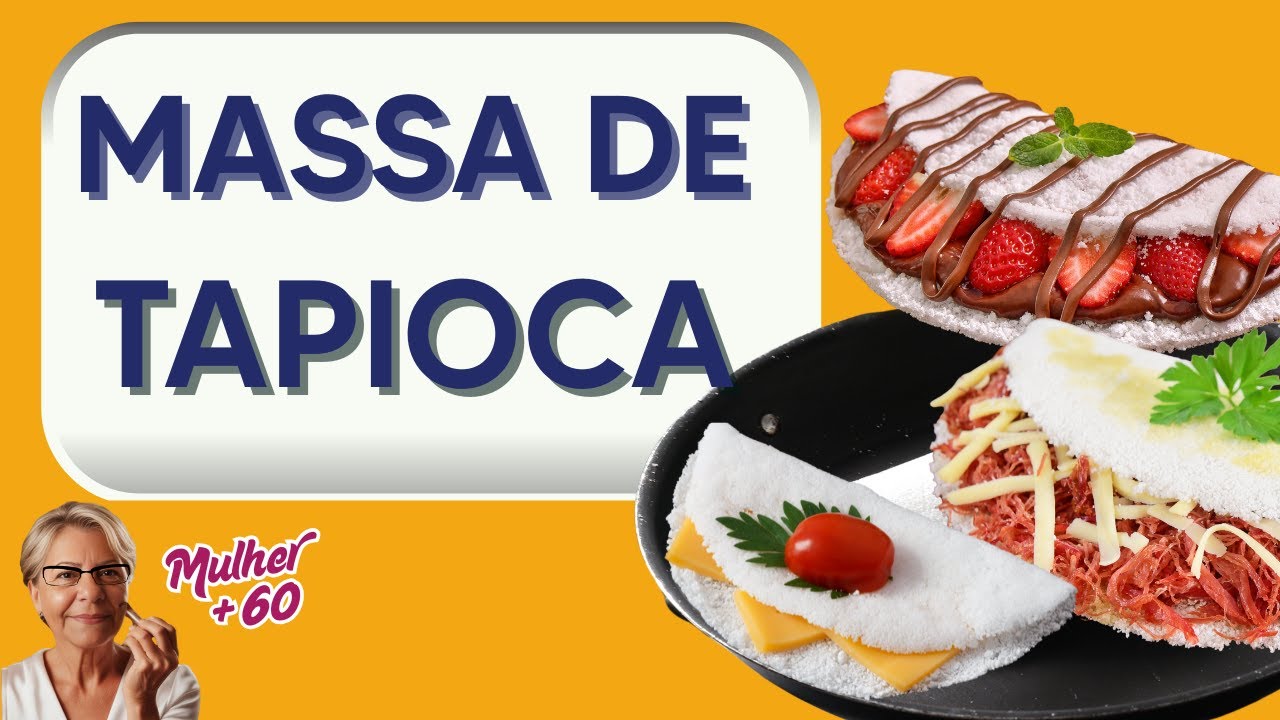 APRENDA FAZER A MASSA DA TAPIOCA EM CASA - Muito Fácil - YouTube