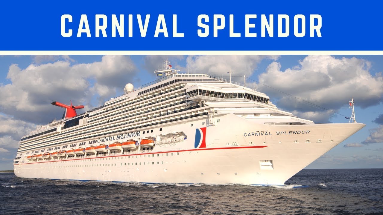 Carnival Splendor Ship Tour - YouTube