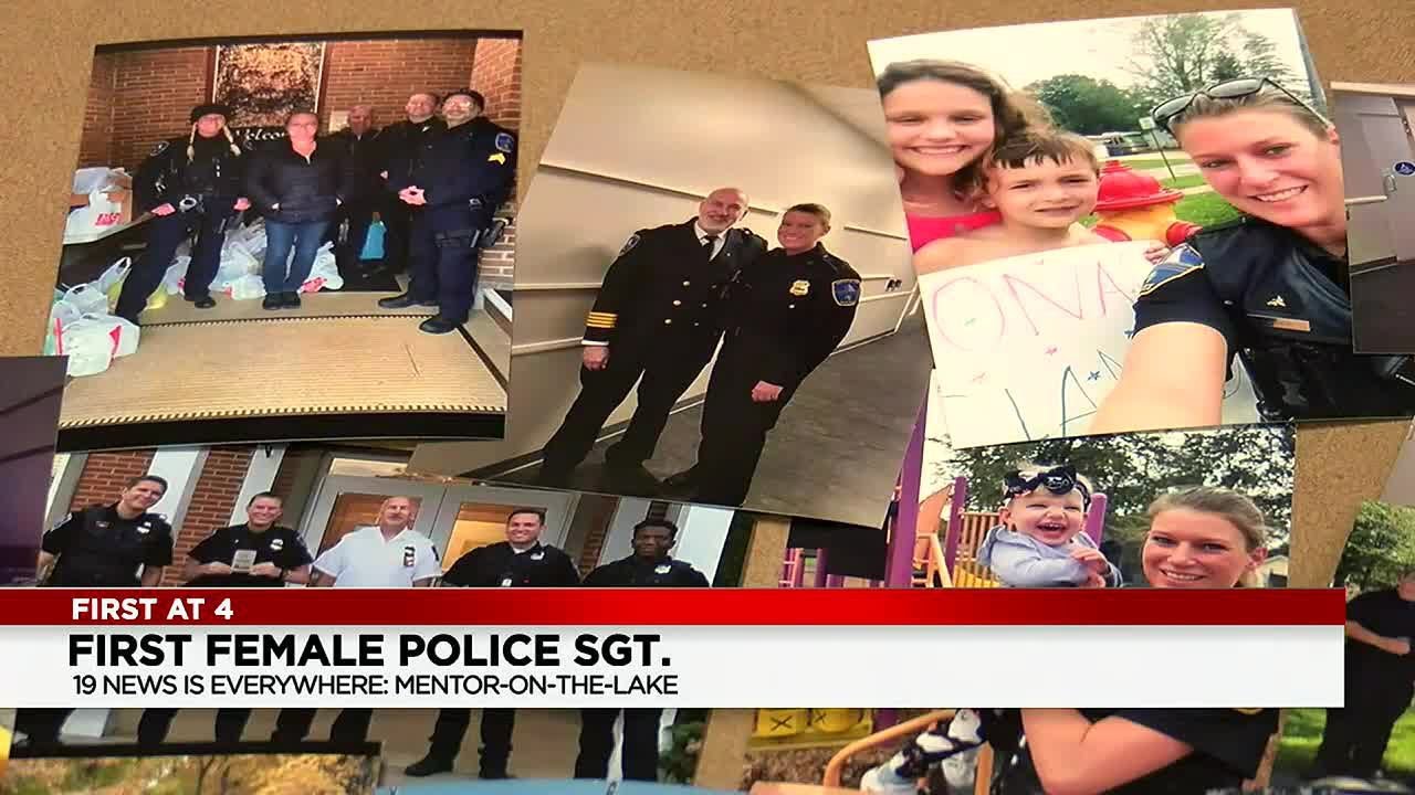 Meet Mentor-on-the-Lake's 1st woman police sergeant - YouTube