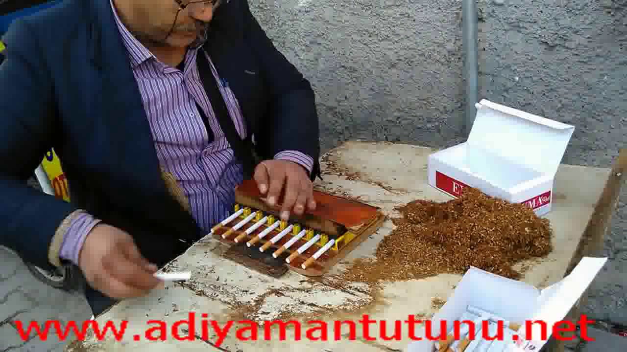 tütün sarma makinesi ve tütün sarma teknikleri - YouTube
