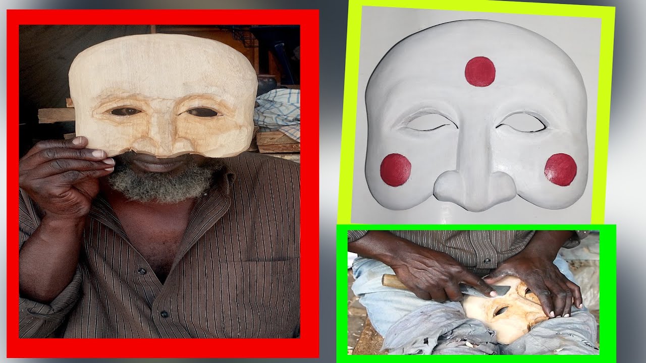 HandMaking of the 'Bridal Mask' - YouTube