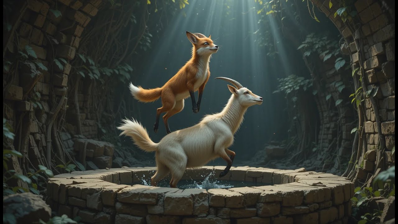 The Fox and the Stubborn Goat - YouTube