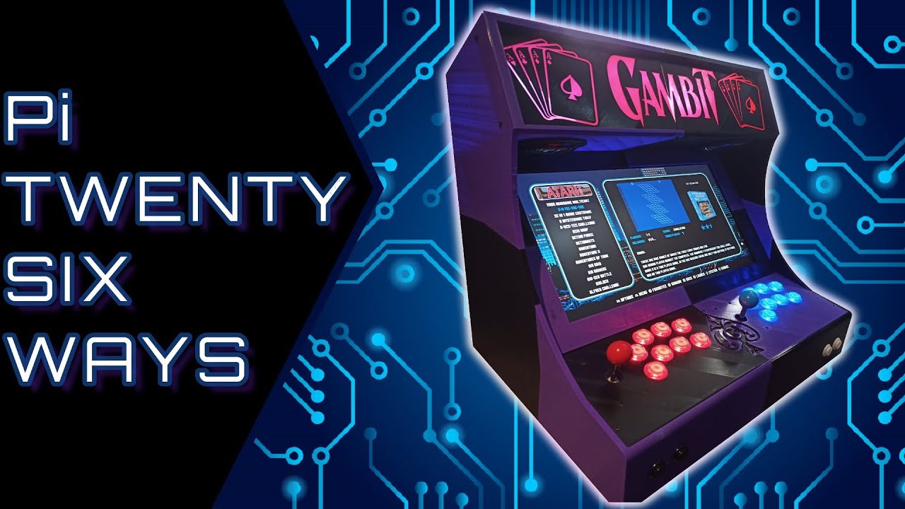 3D Printing a FULL-SIZED Bartop ARCADE? The Arcade 42 [Pi Twenty-Six ...