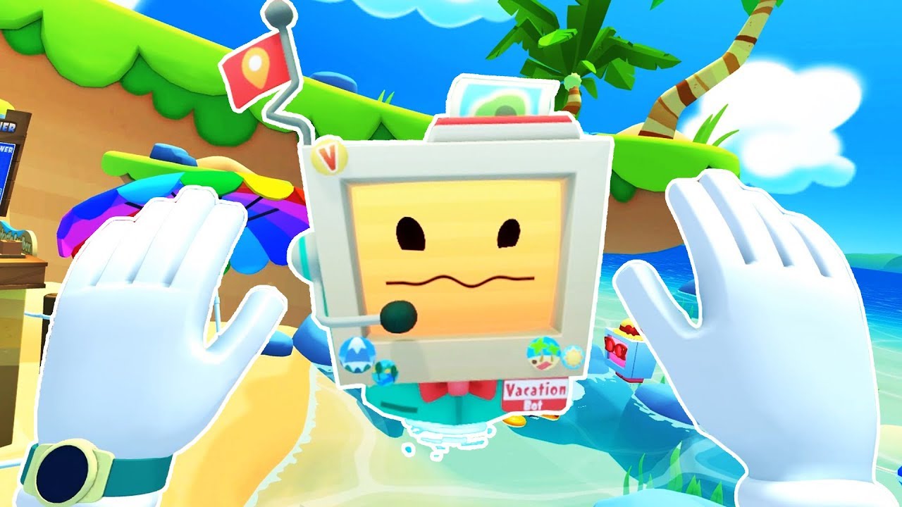 I'M GOING ON PERMANENT VACATION in Vacation Simulator VR! - YouTube