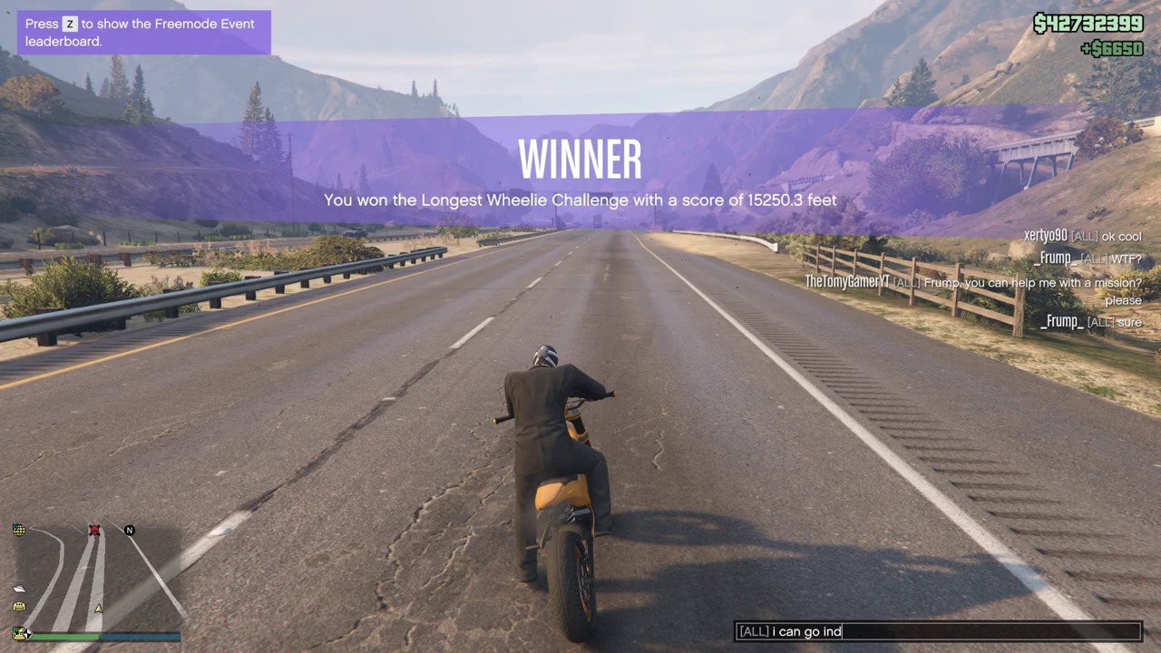 Wheelie Challenge by GTAMoneyDrop - modder _Frump_ gets surprised - YouTube