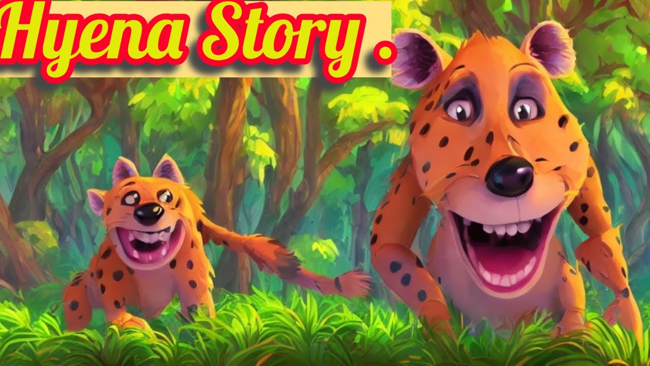 Hyena Story with a moral lesson for kids | Story time |adventure ...
