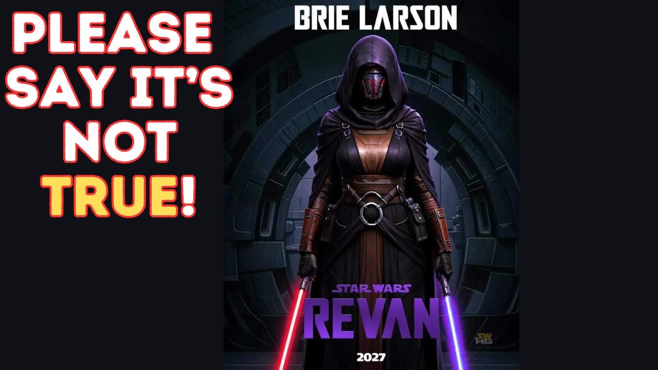 Is Brie Larson's Star Wars Revan Movie Real or Fake? - YouTube