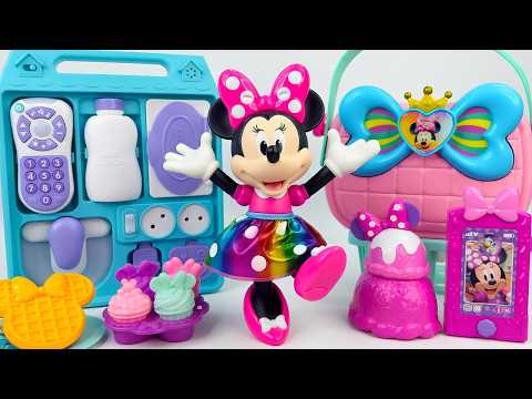 Minnie Mouse 2026🎀Unboxing Minnie Beauty Bathroom Playset y juguetes Disney ASMR