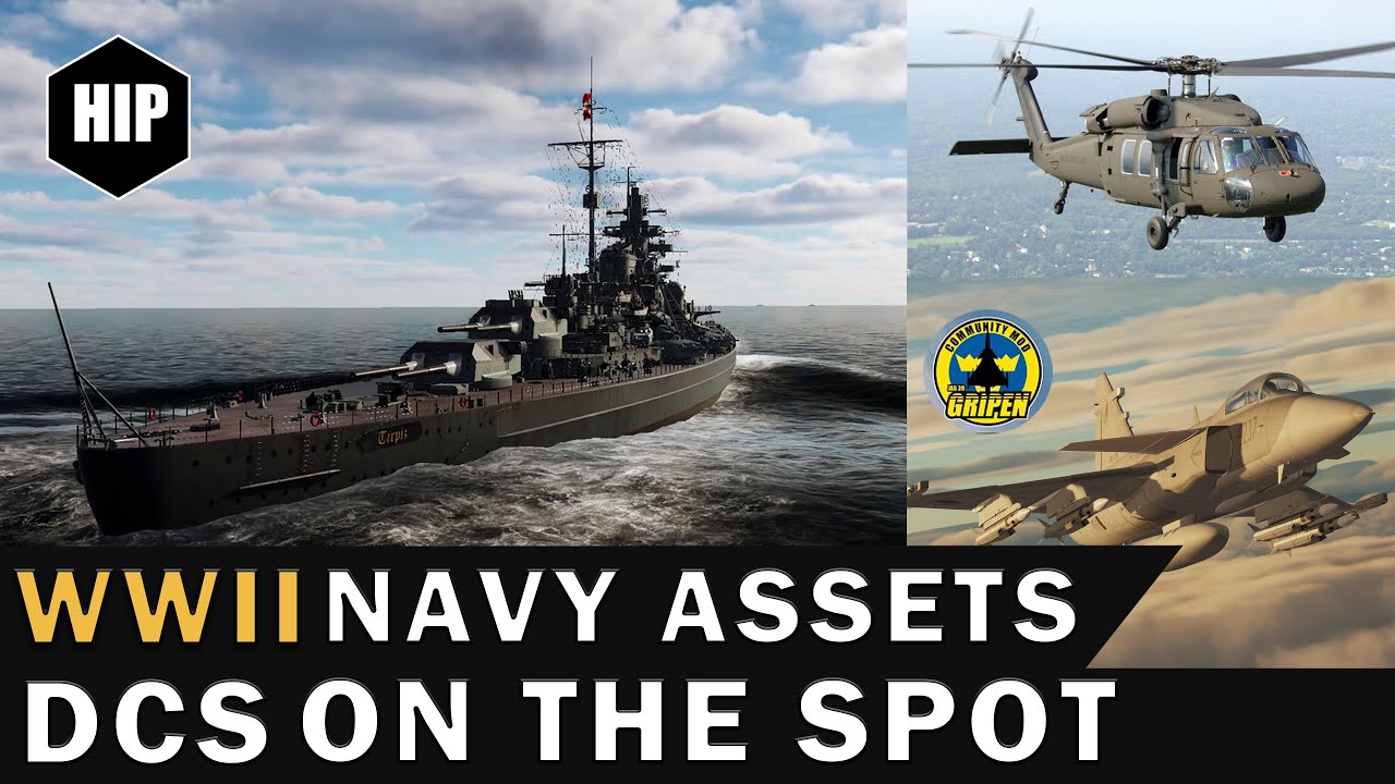 DCS Free to play l Apache Update l WWII Navy Assets pack l JAS-39 ...