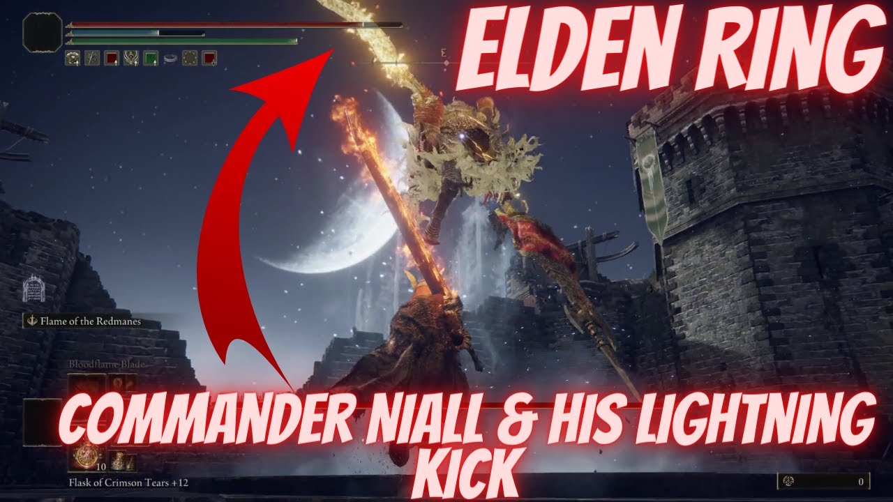 Commander Niall (No Summons) NG +1 Full Fight - Elden Ring - YouTube