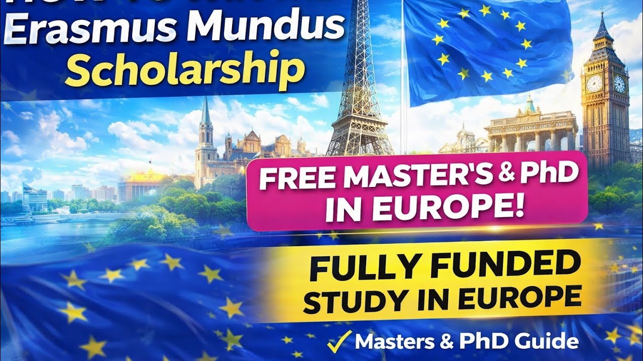 How to Win the Erasmus Mundus Scholarship | Fully Funded Study in ...