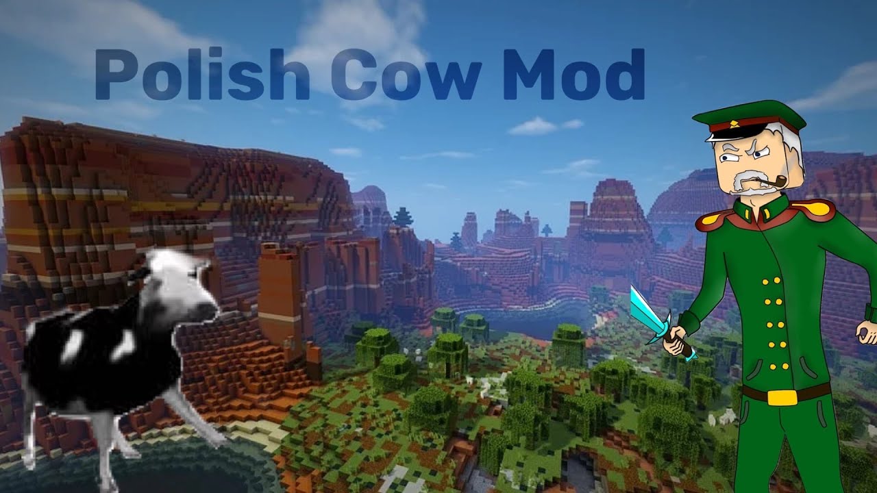 КОРОВА ИЗ ПОЛЬСКОГО МЕМА В MINECRAFT. POLISH DANCING COW MINECRAFT MOD ...