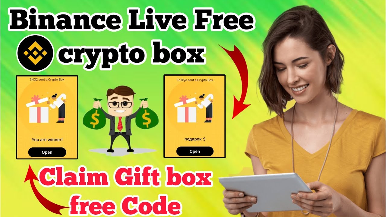 Binance live crypto Box 2023 || free Gift box on Binance || free crypto ...