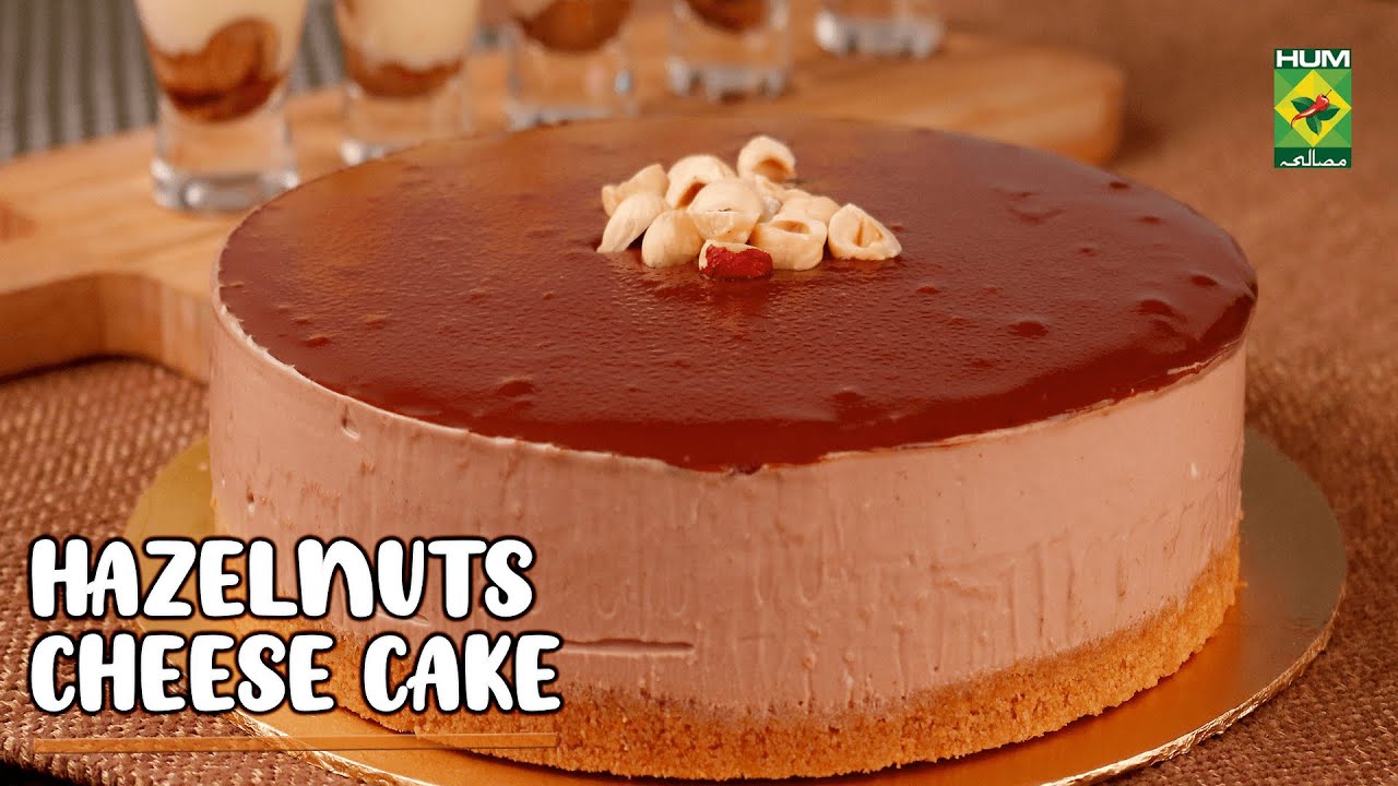 Hazelnuts Cheese Cake Recipe - Chef Shireen Anwar - Masala Tv - YouTube