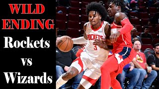 Final 48 5 WILD ENDING Rockets vs Wizards 🔥 by @Basketball World - eDayFm
