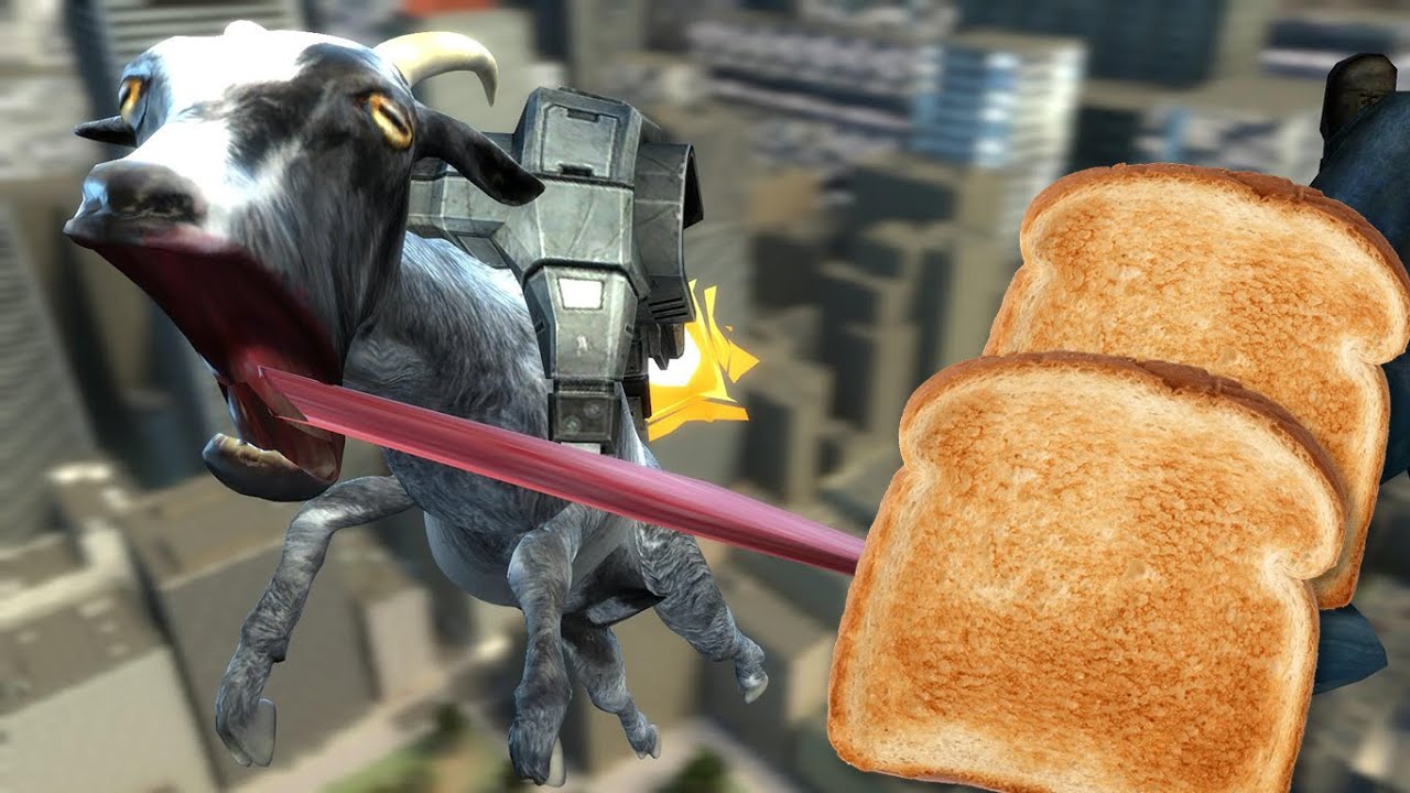 Bread / Goat Simulator Funny Moment - Gamistan - YouTube